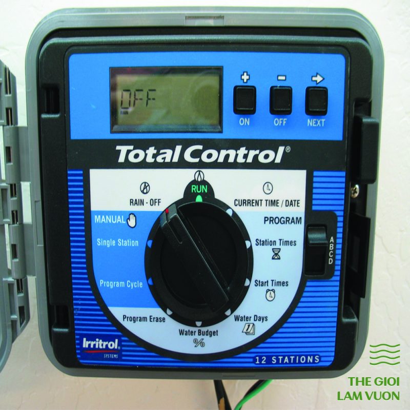 Bộ điều khiển hệ thống tưới tự động Irritrol Total Control - Thế Giới Làm Vườn